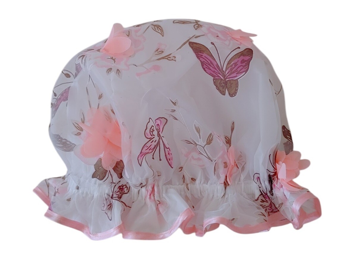 Lilac Butterflies | Buy Ladies Shower Caps Online | So Pretty Shower Caps