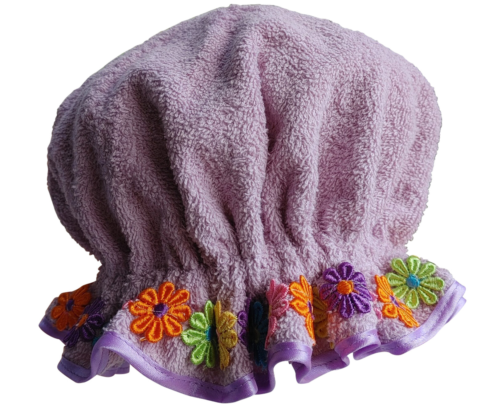Towelling Cap - Lilac | Buy Complete Shower Caps Range Online | So ...